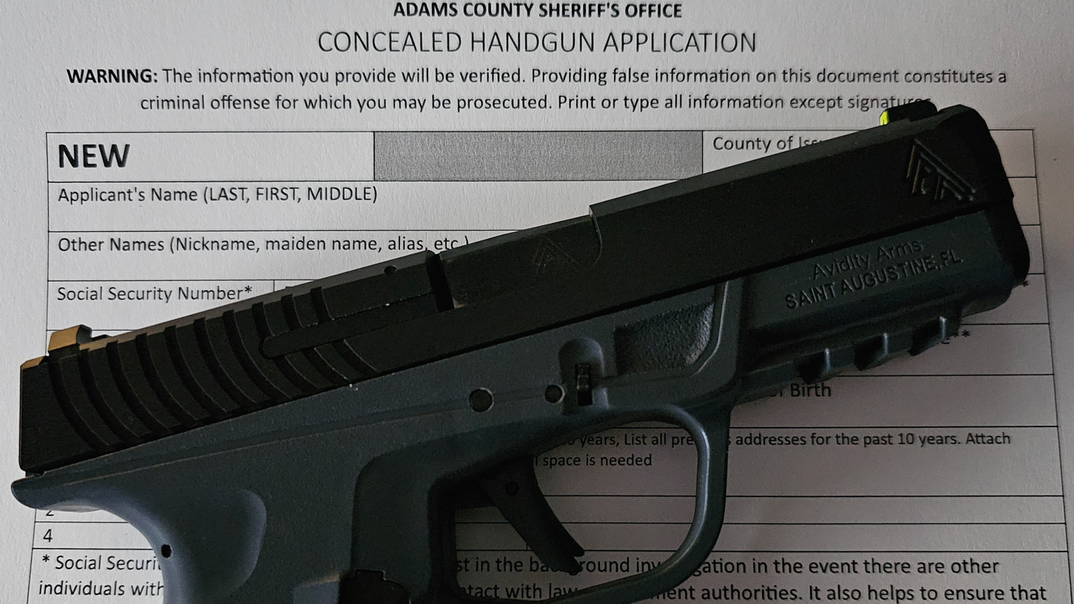 Getting a CCW in Colorado - Guns For Everyone National